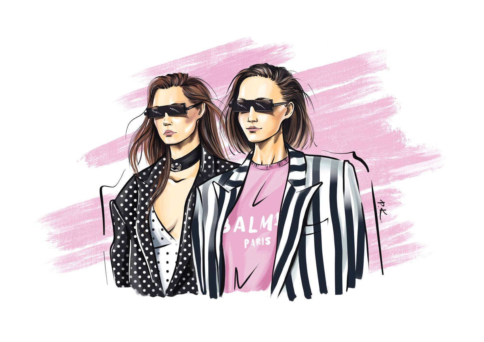 Online course "Digital Fashion illustration in Procreate" with a ...