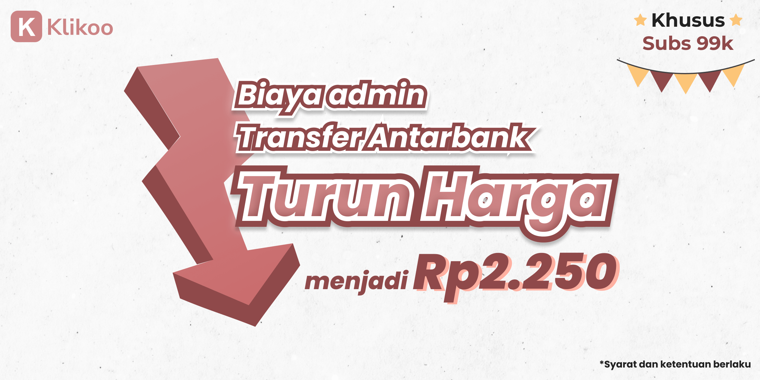 Biaya Admin Transfer Antarbank Turun! — Klikoo Promo