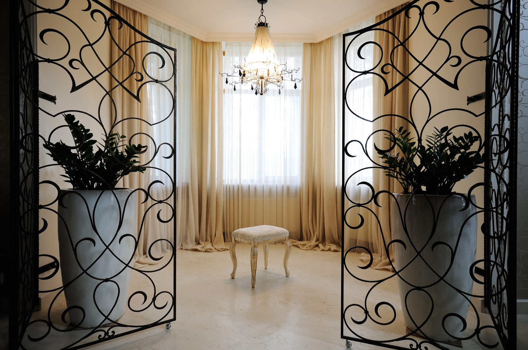 Текстильный декор дома в Подушкино