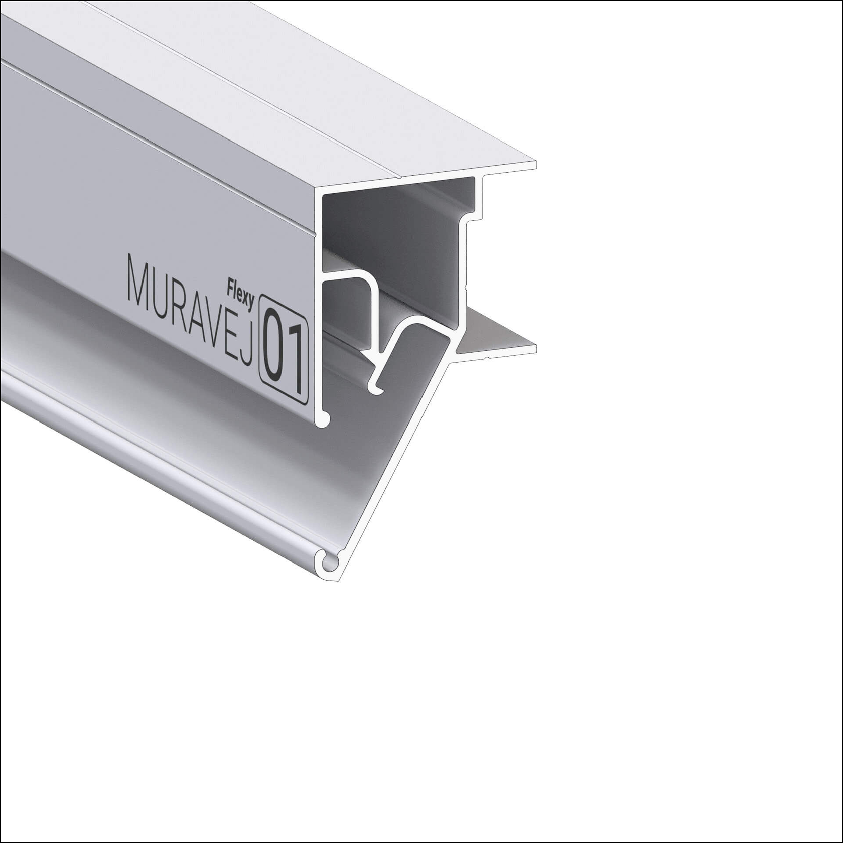 Профили Flexy для натяжного потолка для крепления к стене и потолку ...