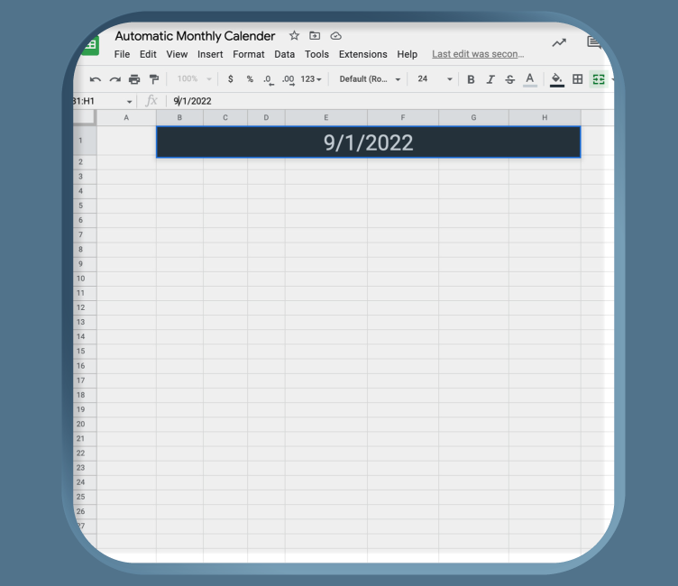 How to Make Google Sheets Templates Calendar and Schedules