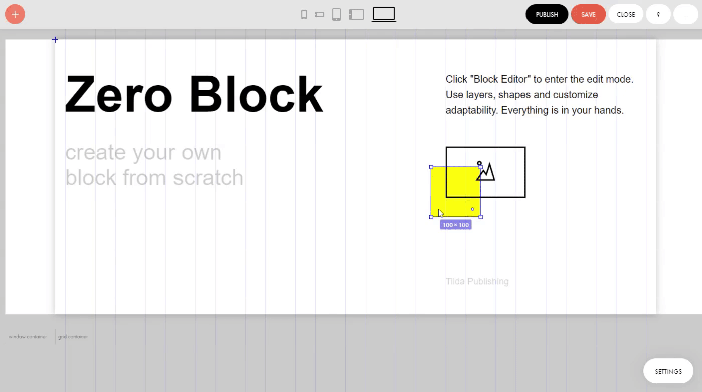 Zero Block: создание собственных блоков