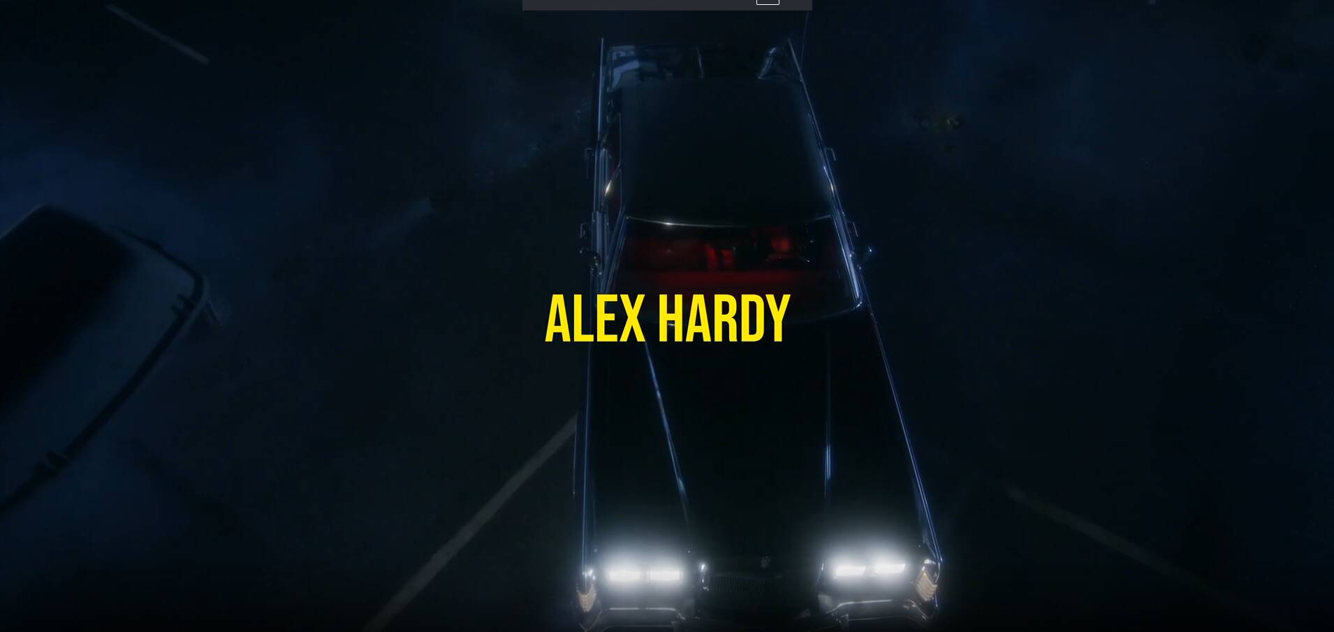 Alex Hardy | Director & D.O.P.