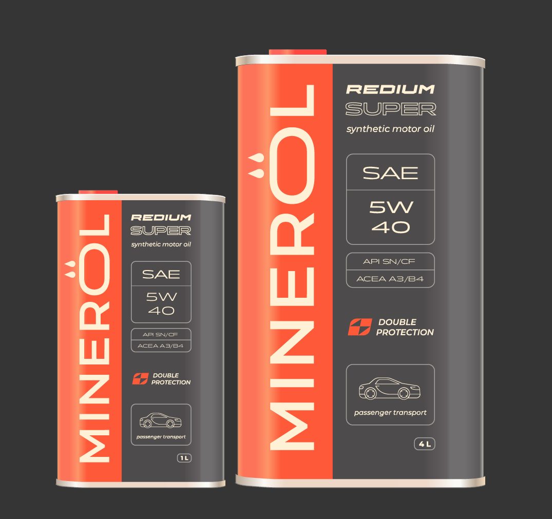 Масло моторное MINEROL REDIUM SUPER | SAE 5W-40