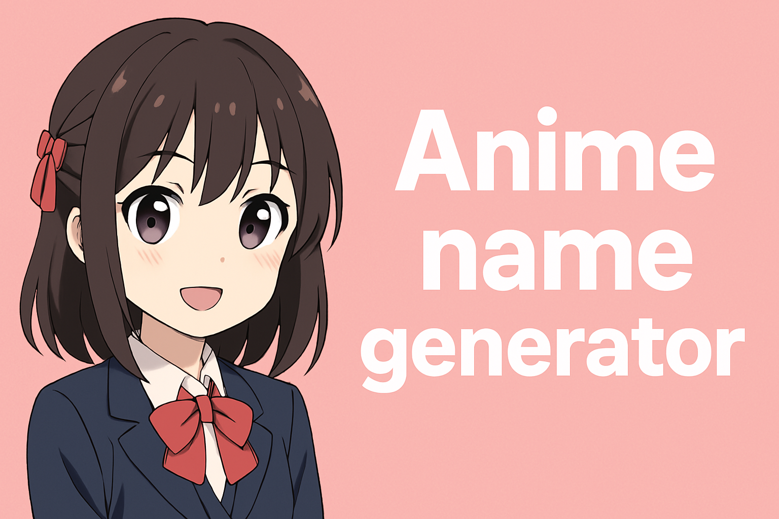 Anime name generator - online free | AI, artificial intelligence ...