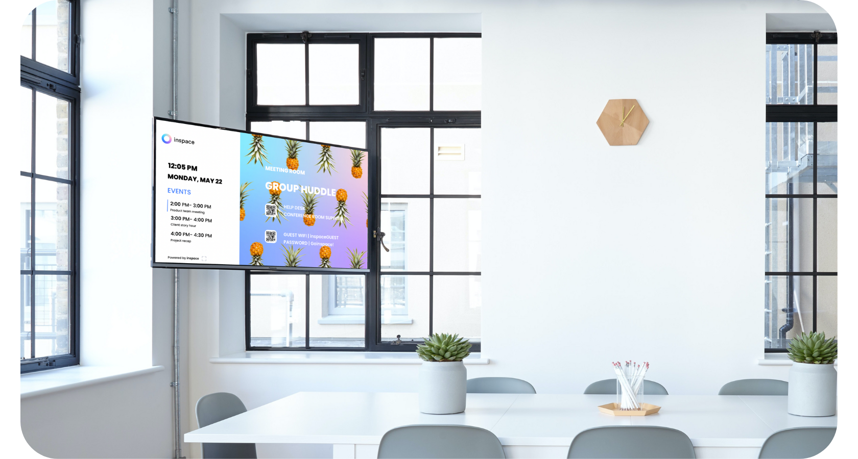 The Pineapple's Secret: Transforming Office Room Signage