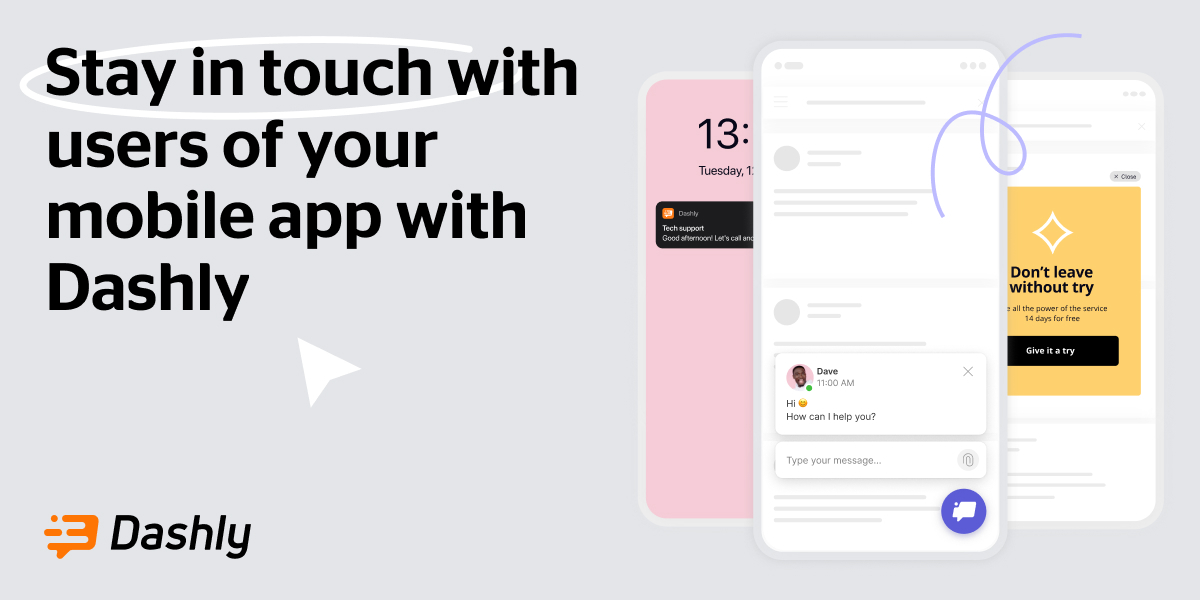In app live chat — Dashly