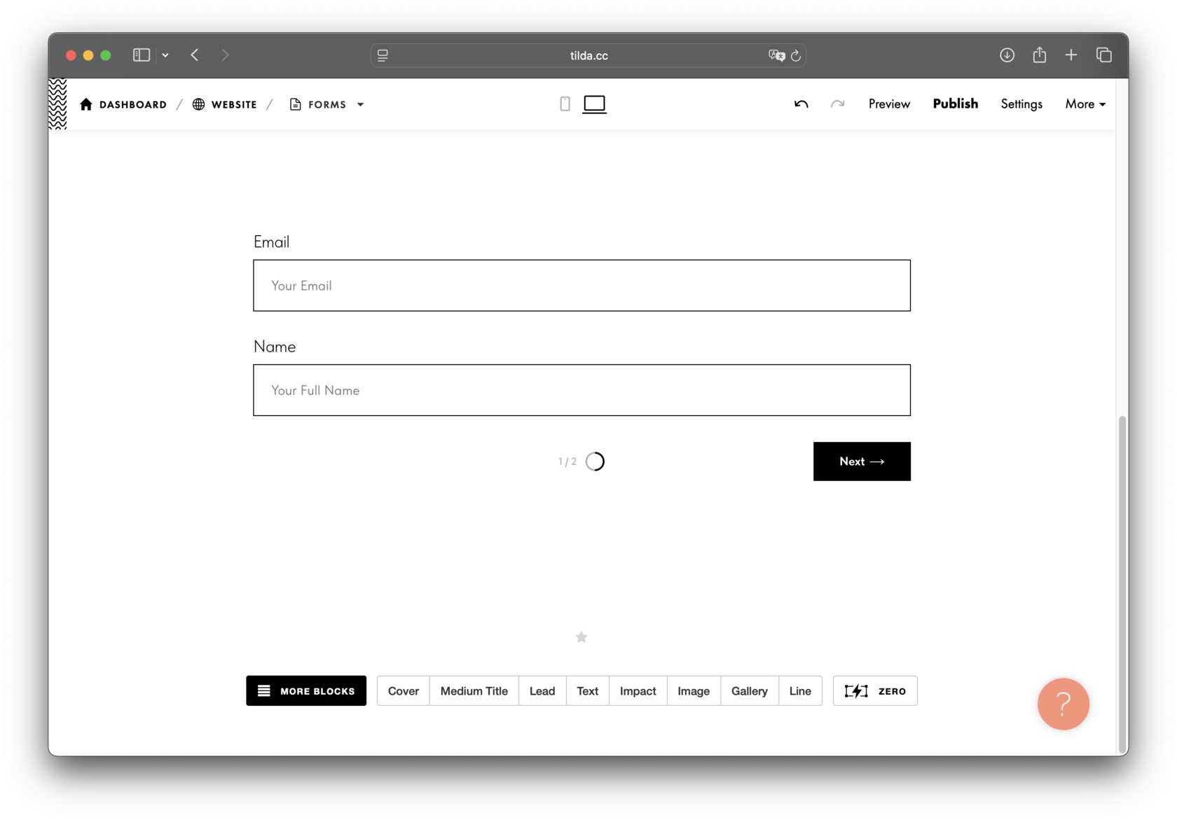 How To Create The Step-By-Step Data Capture Form