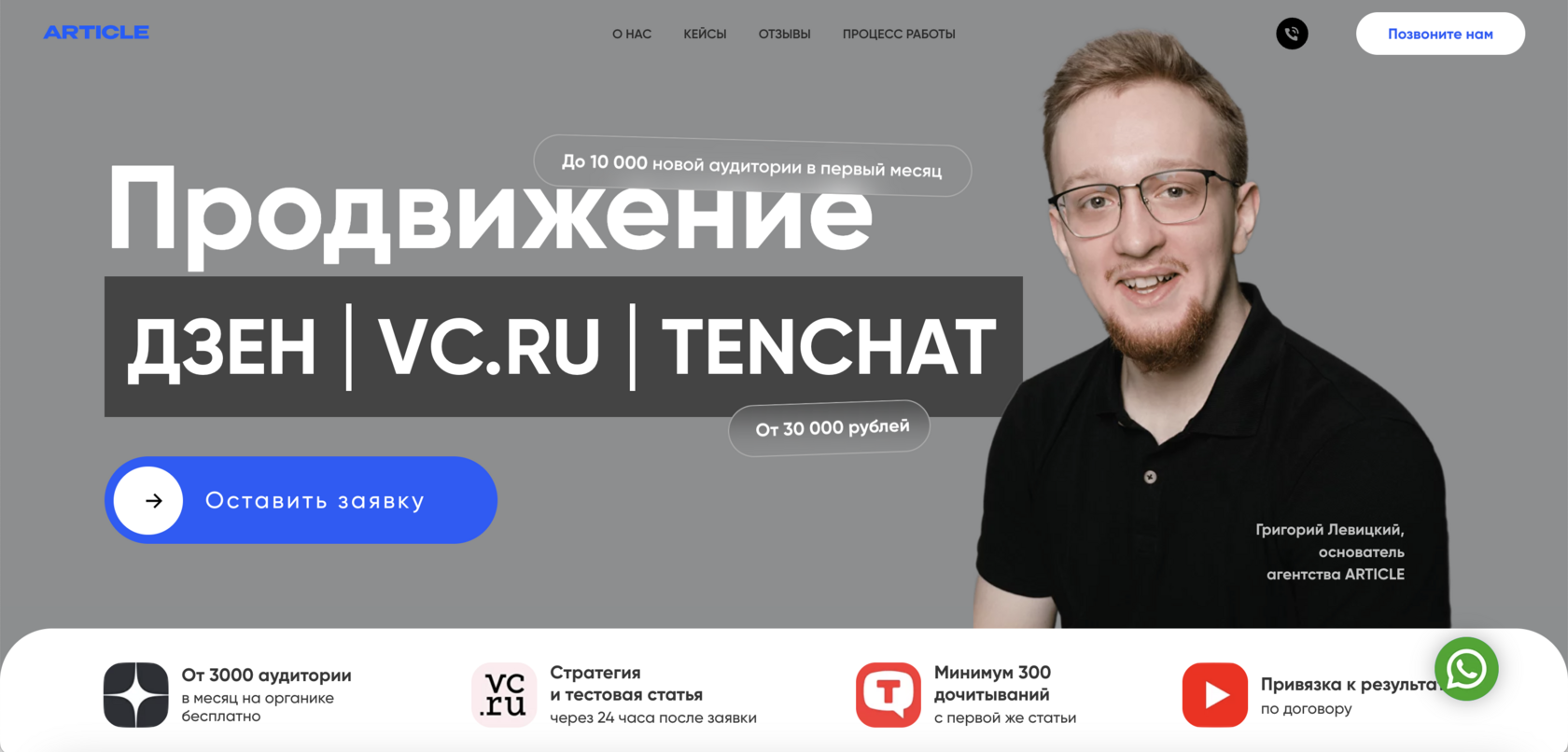 ПРОДВИЖЕНИЕ НА VС.RU, ДЗЕН И TENCHAT