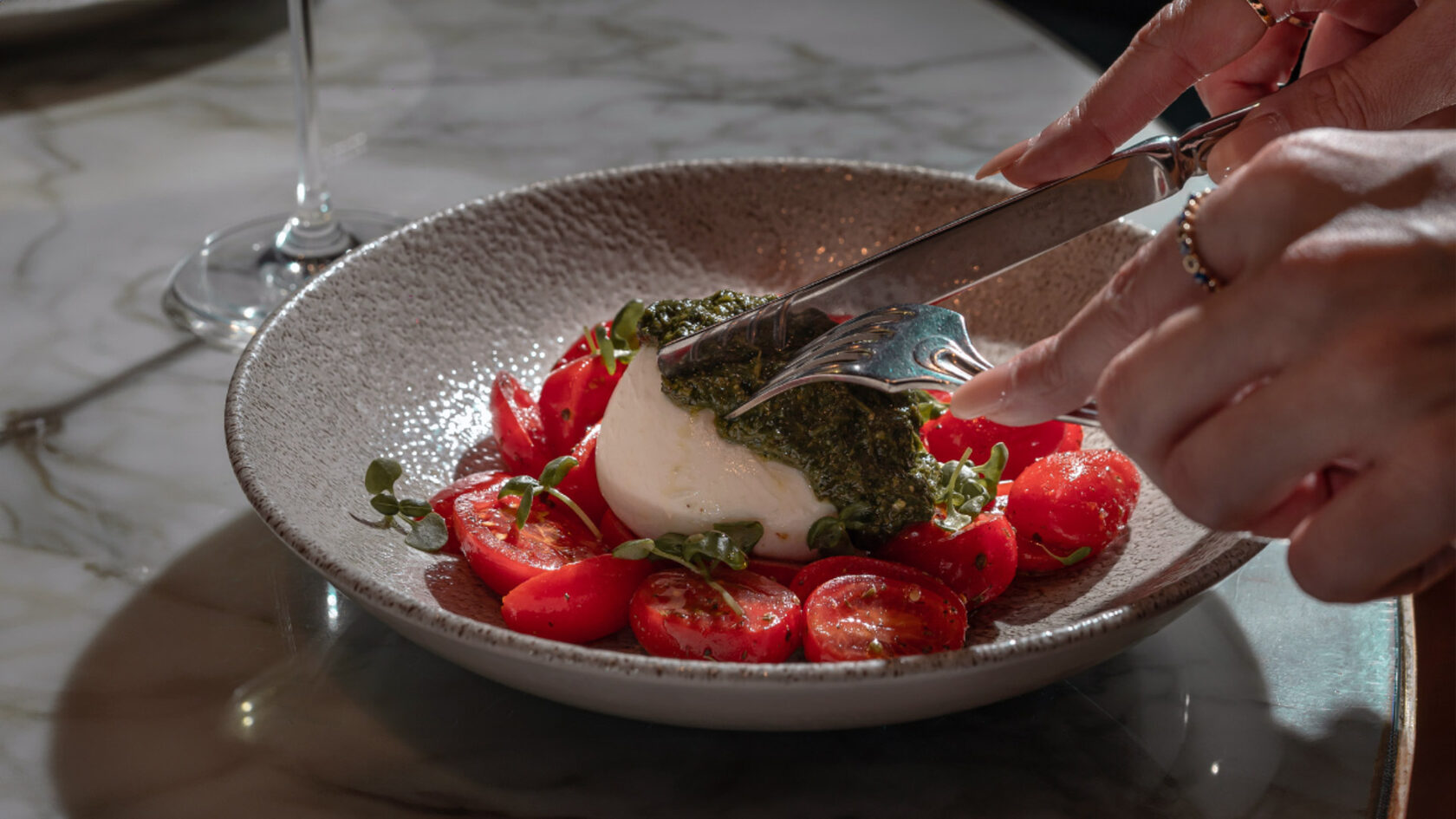 Italian Lunch in Mayfair at Bocconcino Restaurant