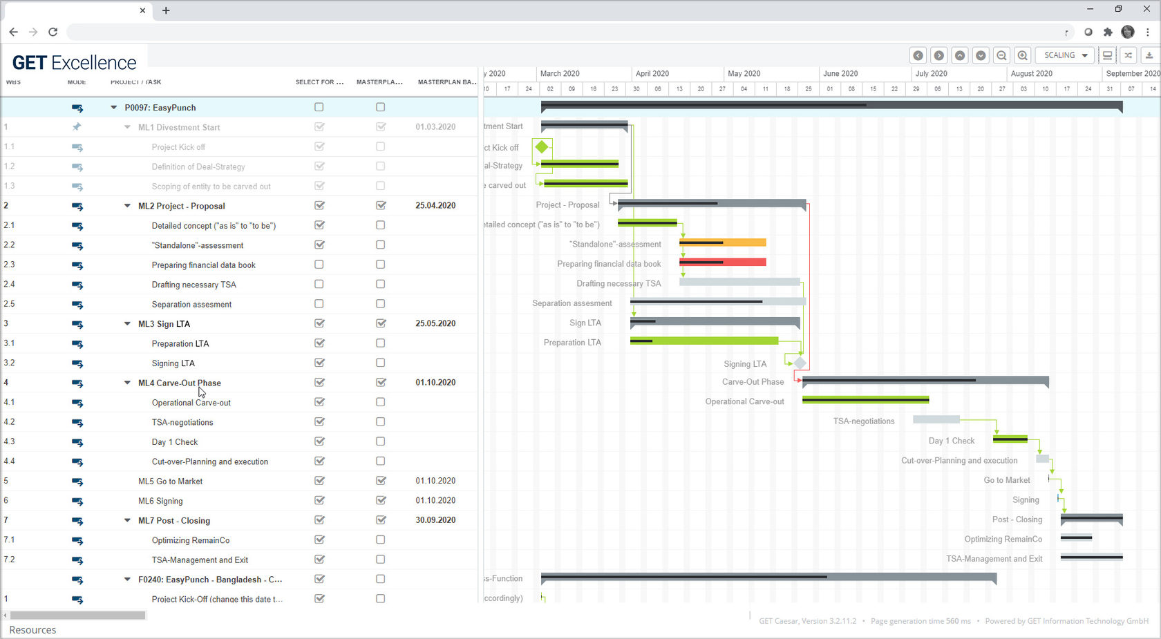 Software for M&A, Carve-Out and PMI | GET Excellence