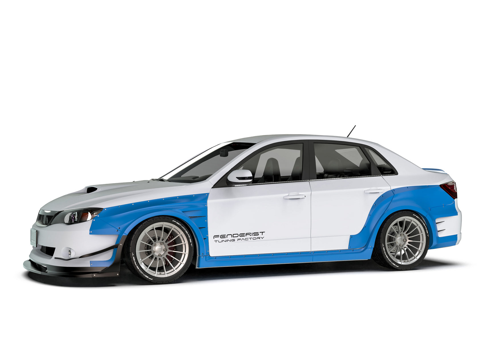 Full URBAN-R Set / WIDE BODY KIT SUBARU IMPREZA GT/WRX GE# 07-12