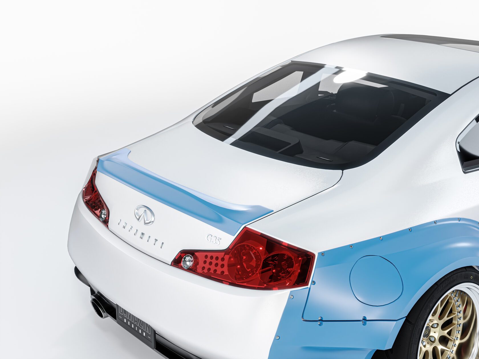 FENDERIST SPEC S Full Set / WIDE BODY KIT INFINITI G35 COUPE / NISSAN ...