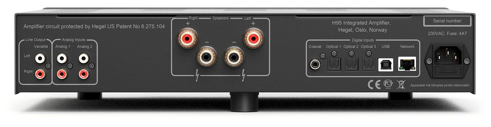 Hegel H95 – интегральный усилитель. Фирменный магазин Hegel