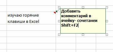 Горячие клавиши F1-F12 в Excel