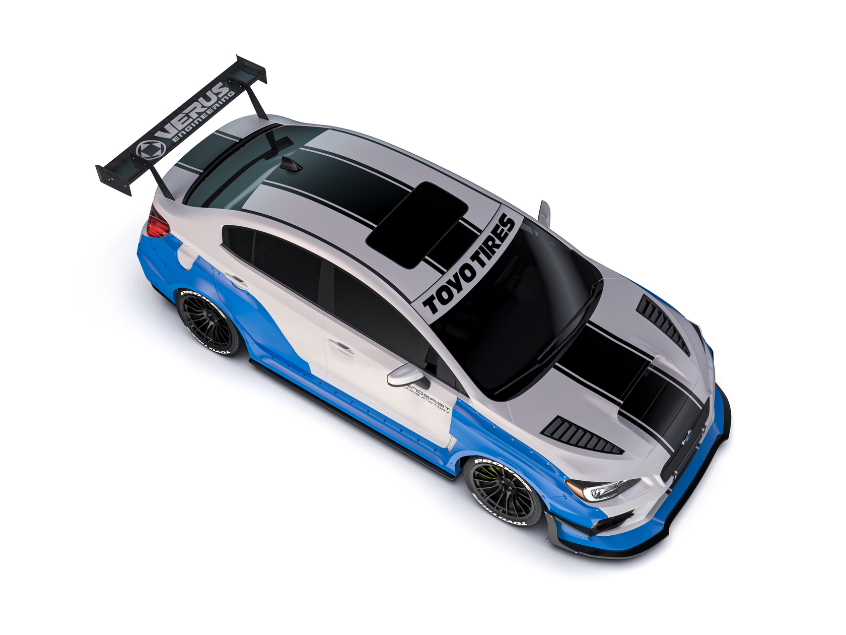 Full URBAN-R kit Subaru Impreza WRX STI 14+