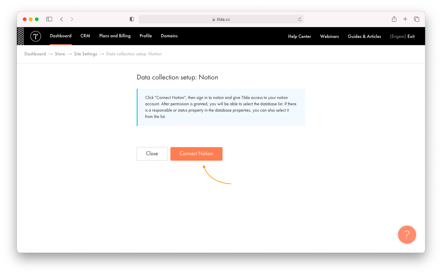 How to Save Form Submissions to Notion │ Tilda Help Center