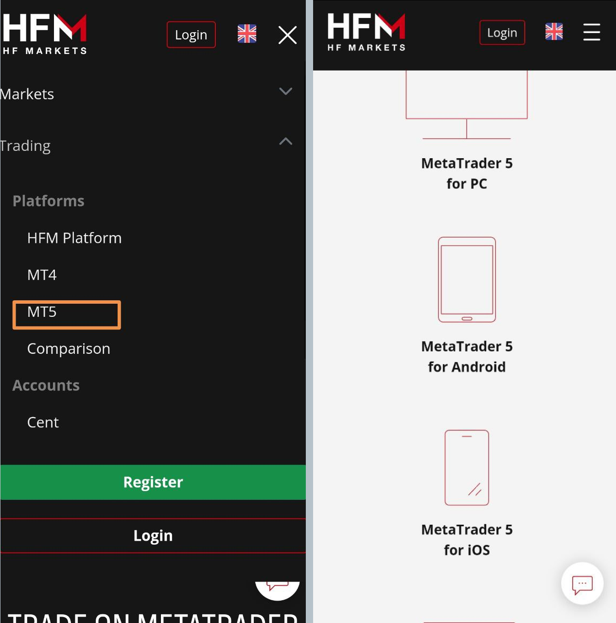 Hot Forex Download Mobile App. Start Trading now on Android and iOS!