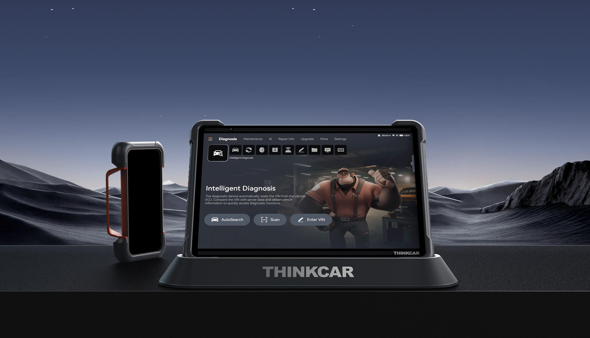 THINKCAR THINKTOOL expert 399 диагностический cканер для автомобилей.