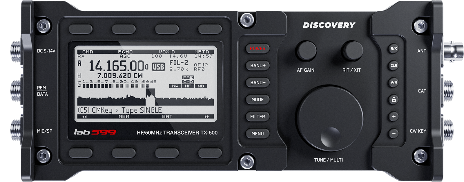 Lab599 — Ultra-compact transceiver Lab599 Discovery TX-500