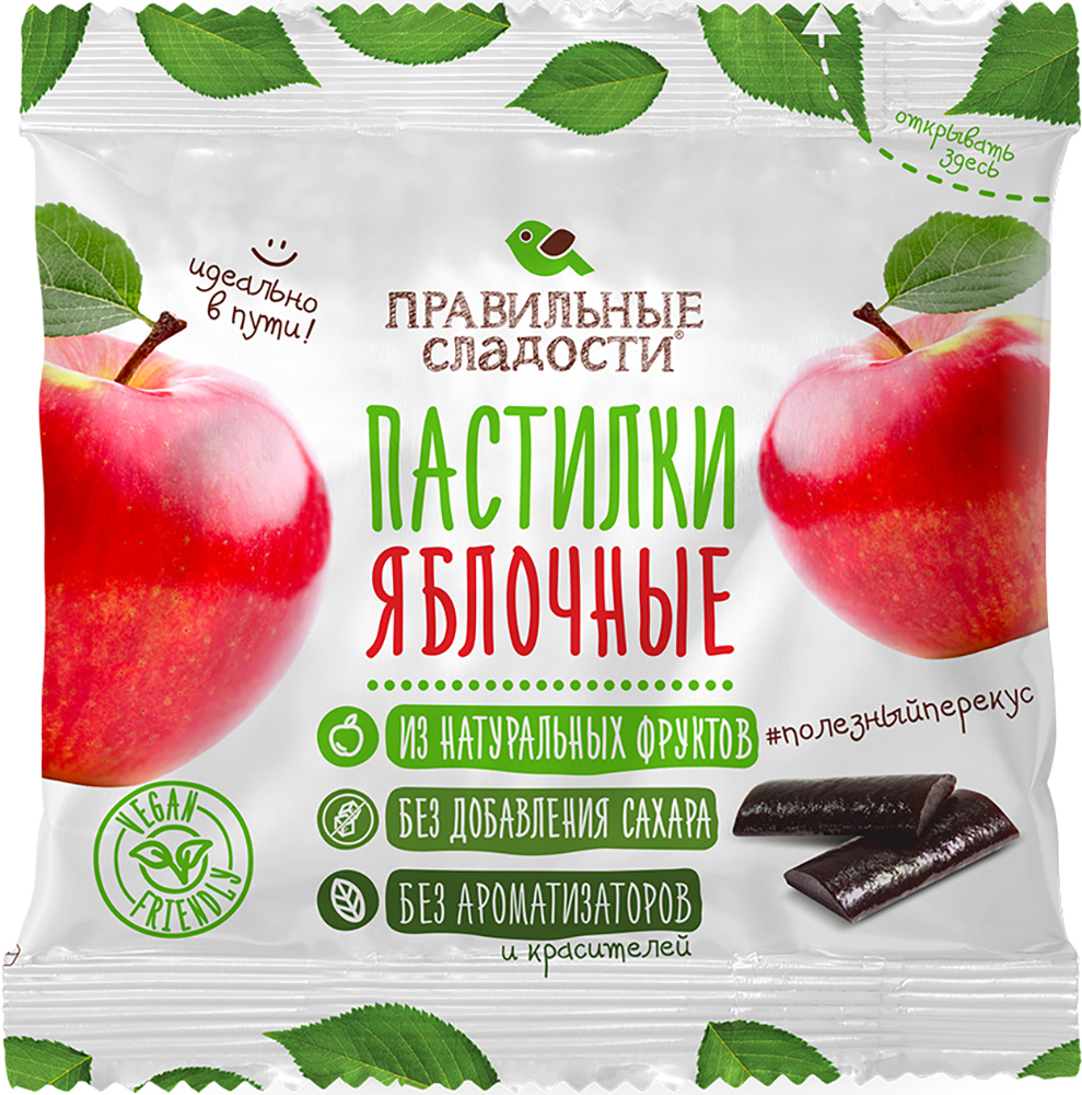Пастилки яблочные, 90 г