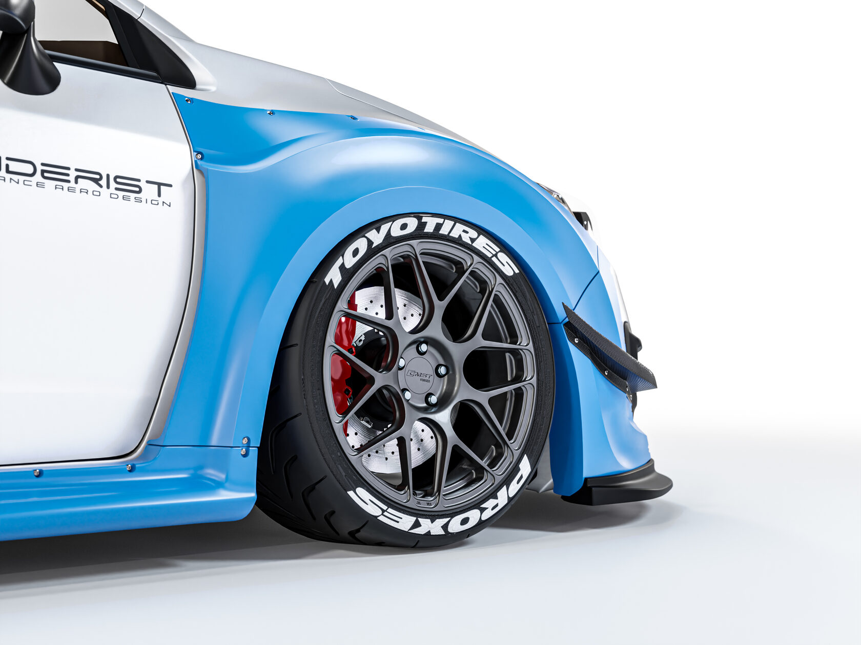 FENDERIST SPEC S Full kit / WIDE BODY KIT Subaru Impreza 11-14