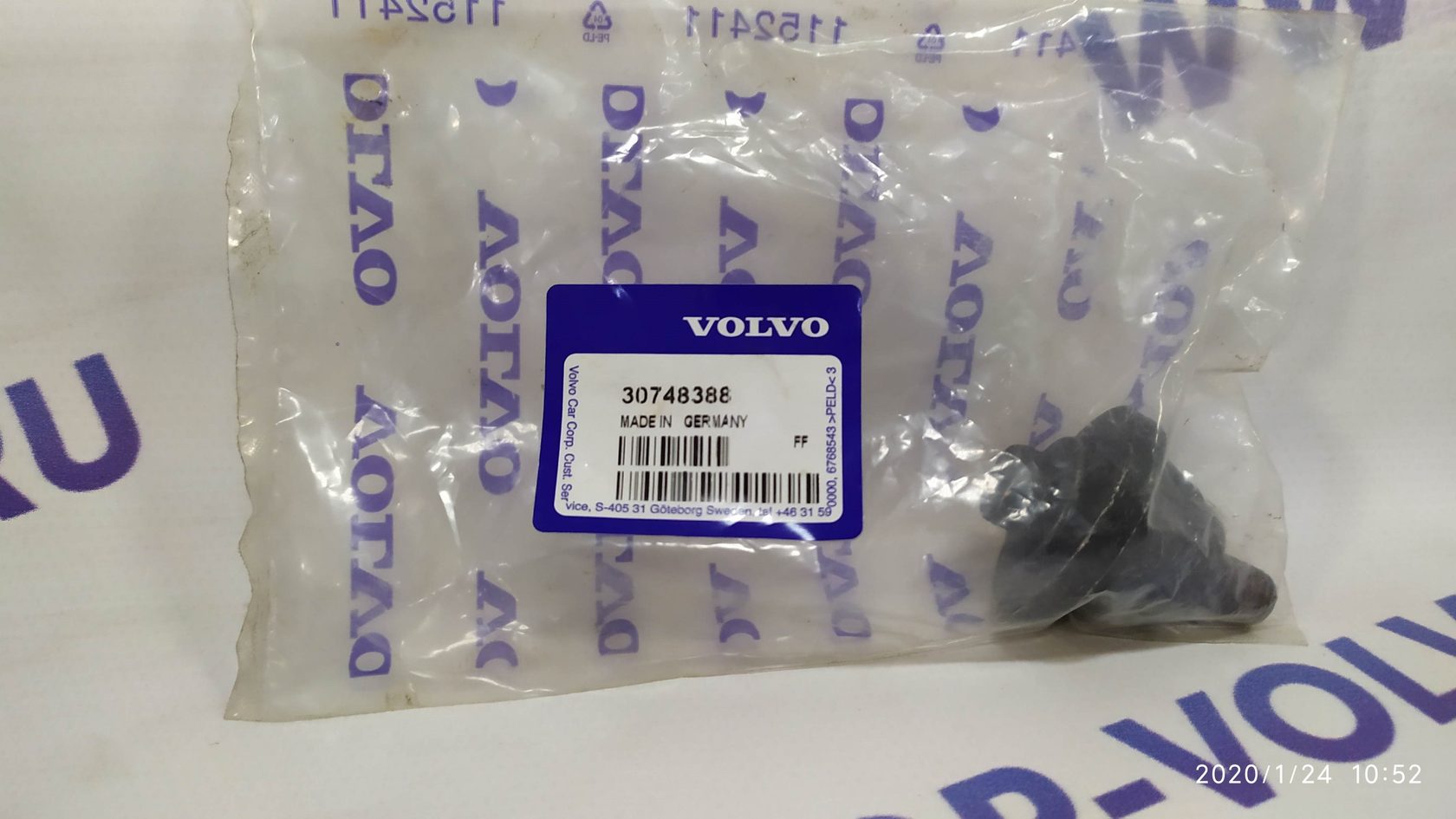 Болт крепления ШРУСа переднего Volvo