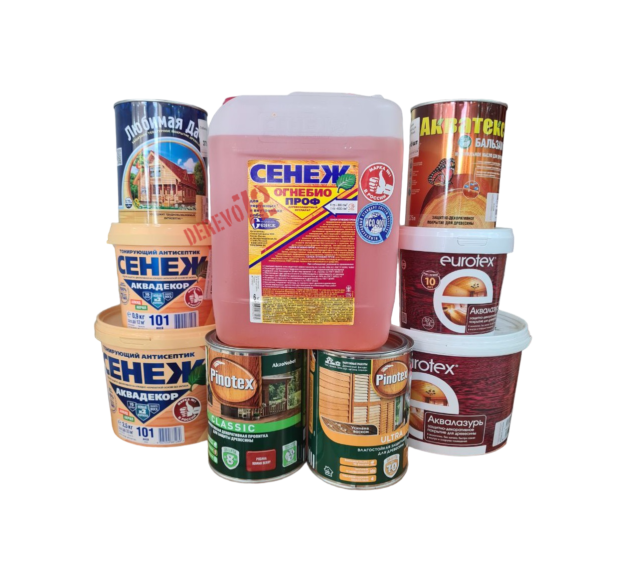 Пропитки, антисептик для дерева купить в Тюмени с доставкой в интернет ...