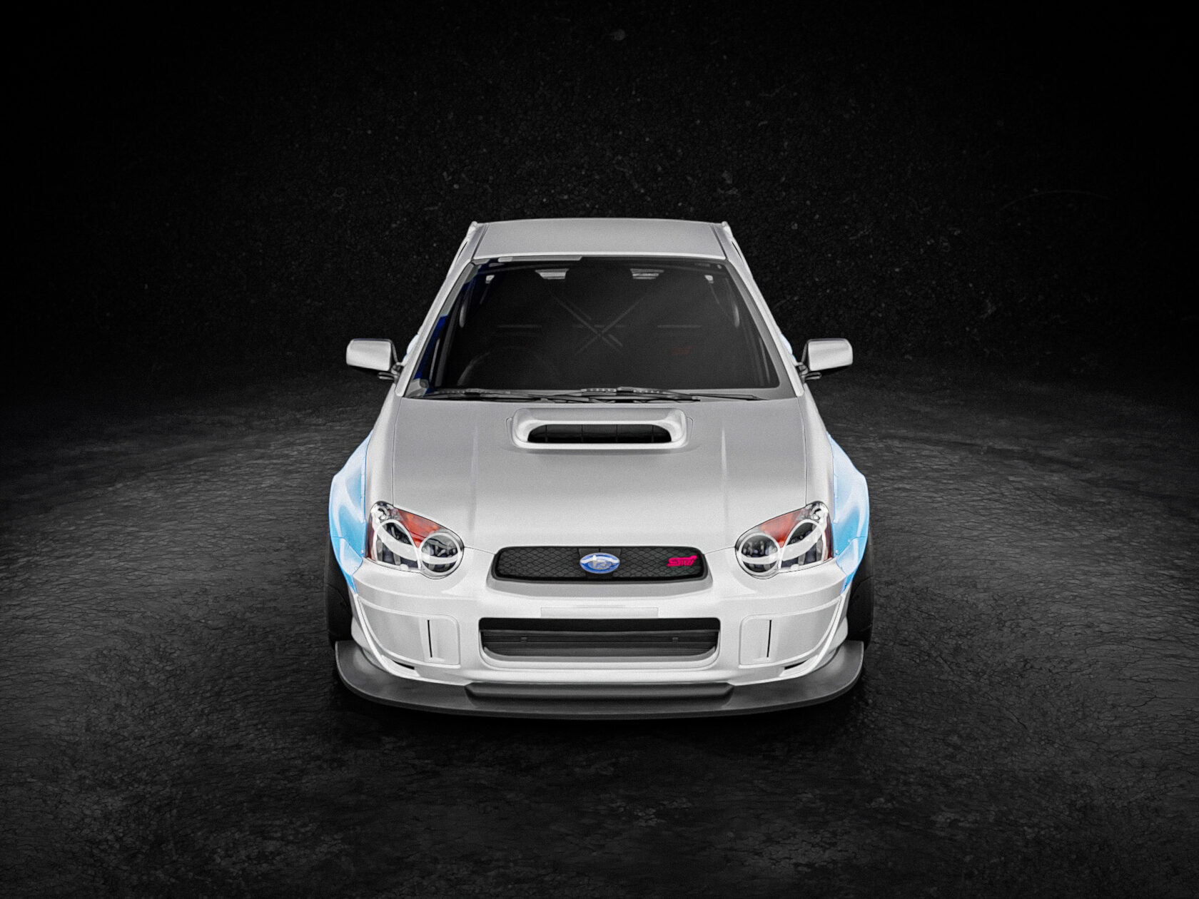 FENDERIST SPEC S Fender Flares Set / Wide Body Kit SUBARU IMPREZA WRX (GDA) / WRX STI (GDB) 03-05