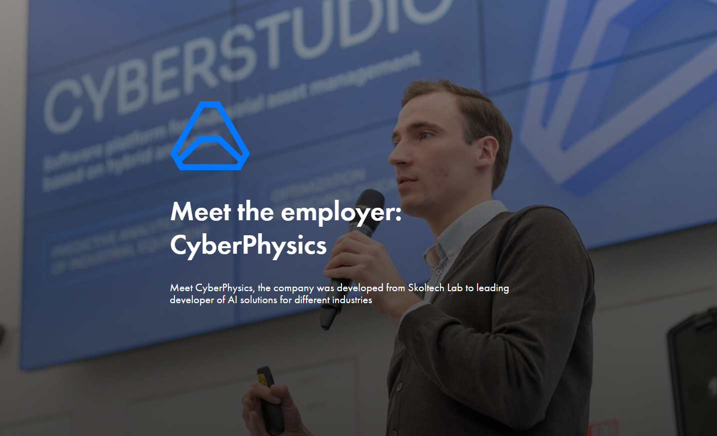 Meet the employer: CyberPhysics