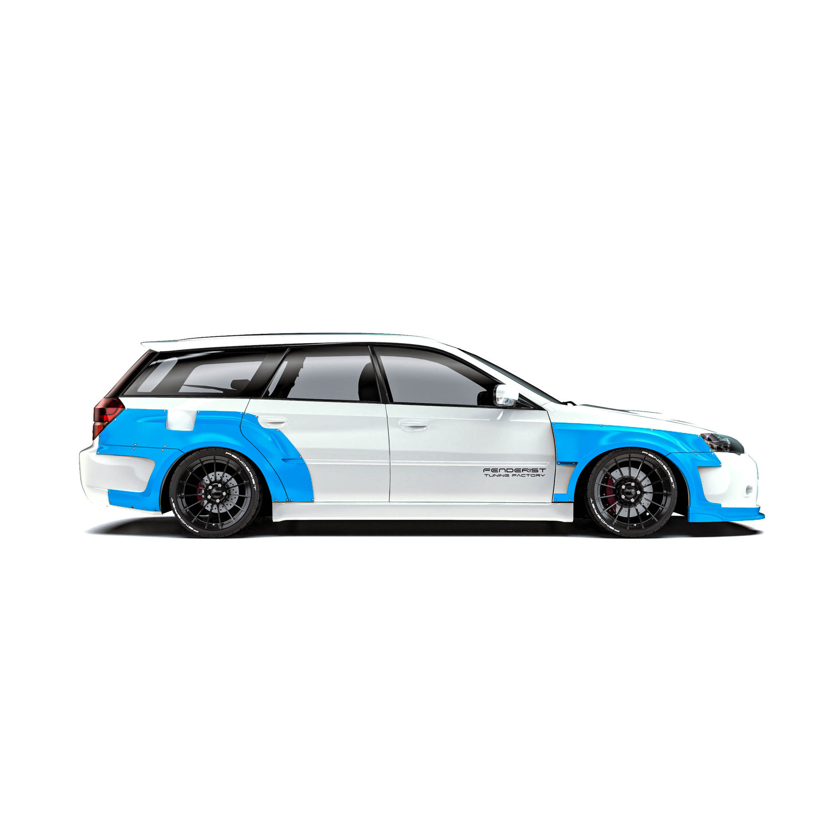 FENDERIST SPEC S Fender Flares / WIDE BODY KIT SUBARU Legacy Wagon Type ...