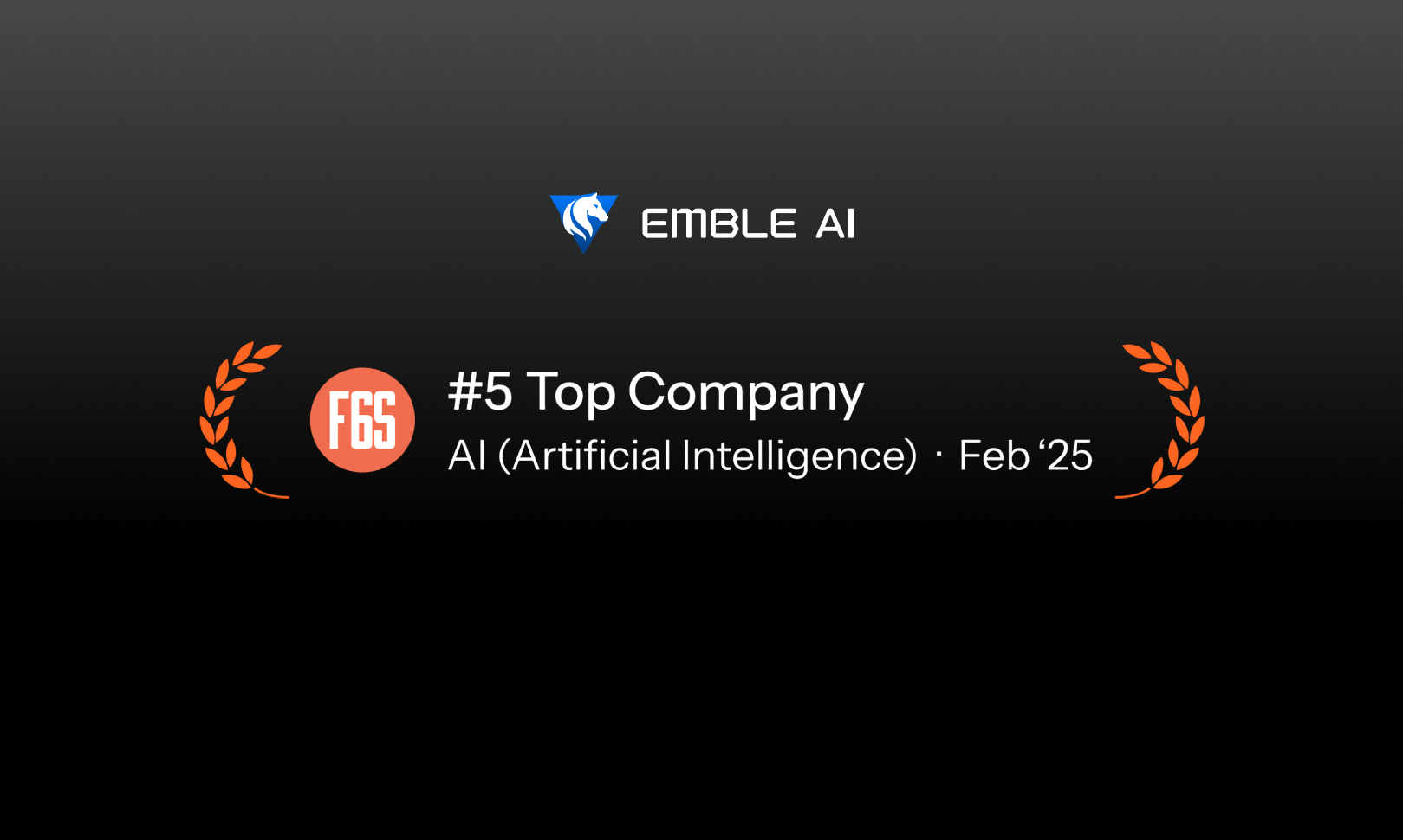 EMBLE AI has been ranked #5 among the top AI companies!