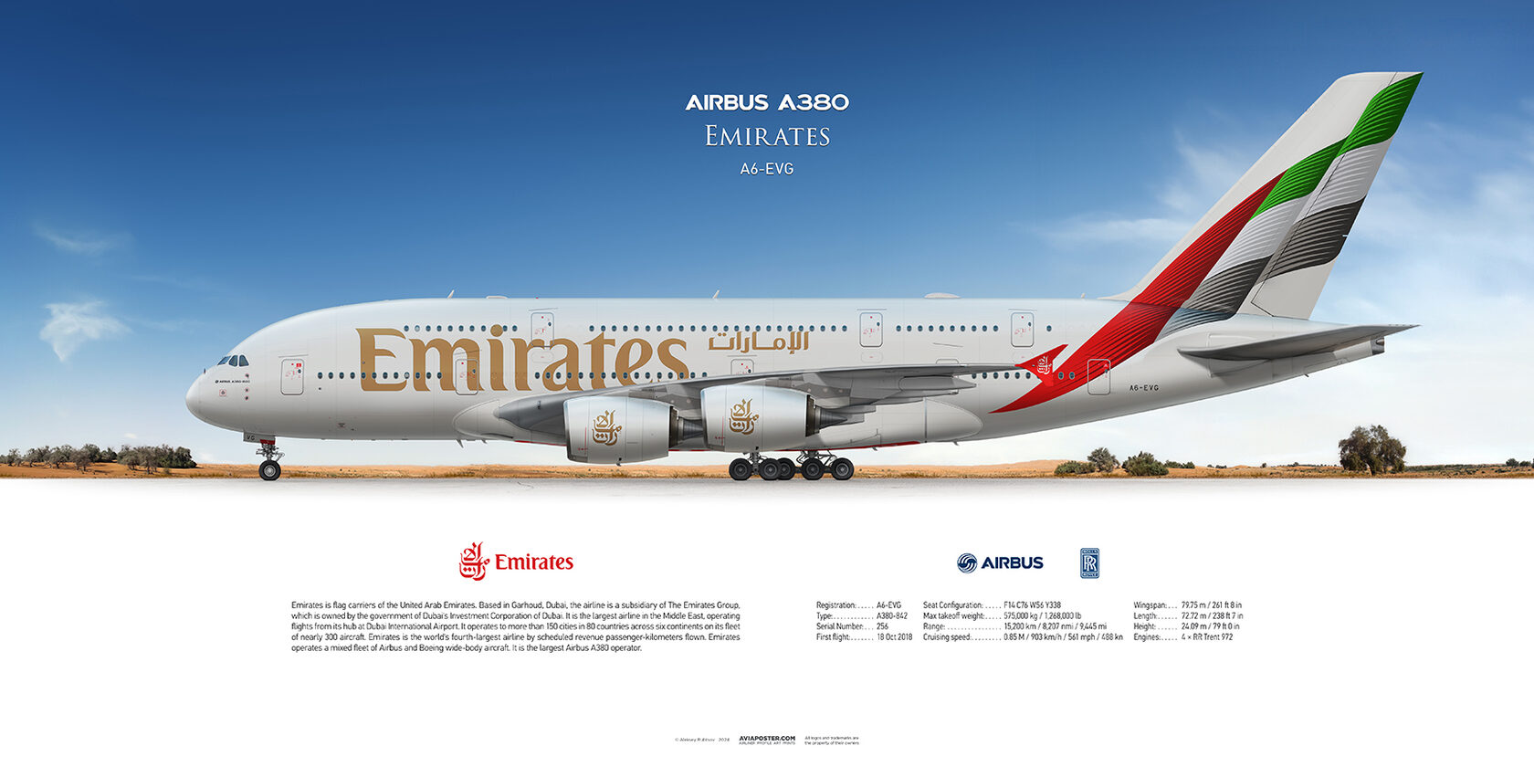 Fine Airliner Profile At Prints | Civil Aviation Posters | Aviaposter