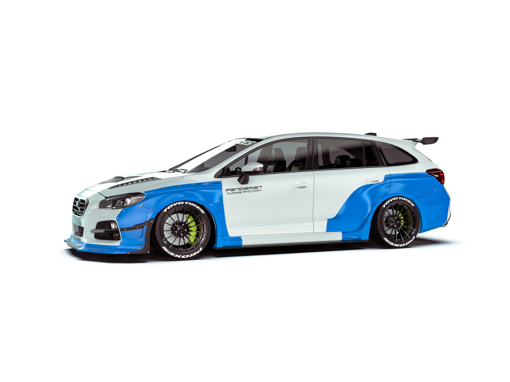Full FENDERIST SPEC S kit / WIDE BODY KIT Subaru Levorg 14-17