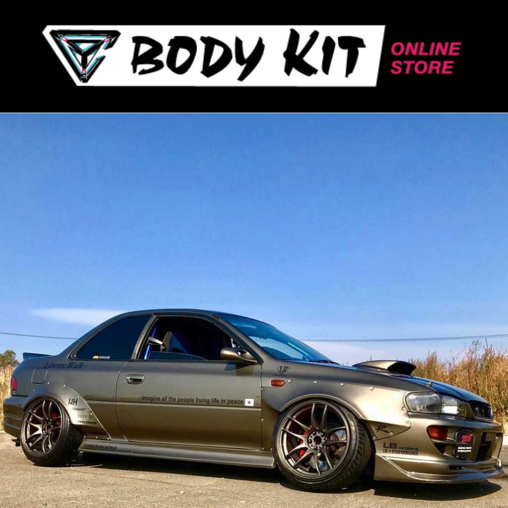 Wide Body Kit +50mm Subaru Impreza WRX STI GC GF 1994–2000 – Fender ...