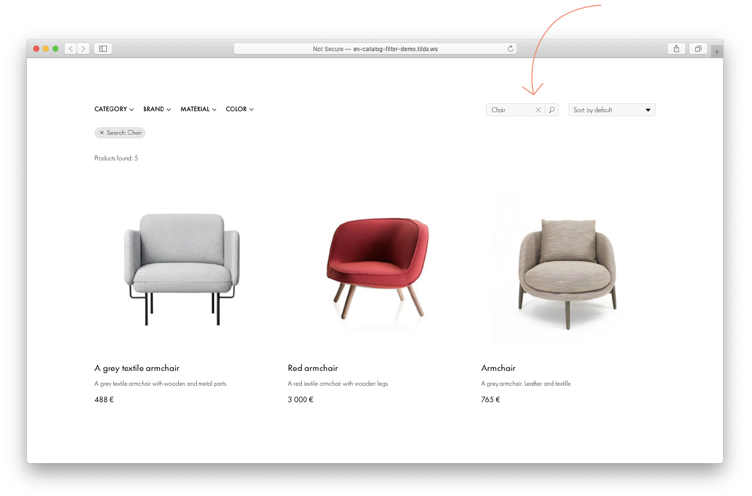 Tilda Product Catalog