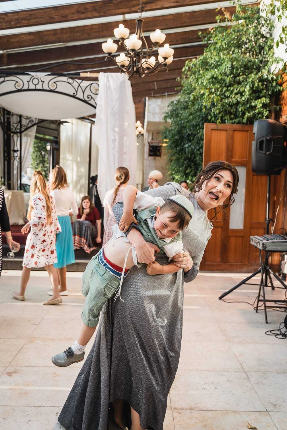 Orthodox Jewish wedding in Israel Jerusalem