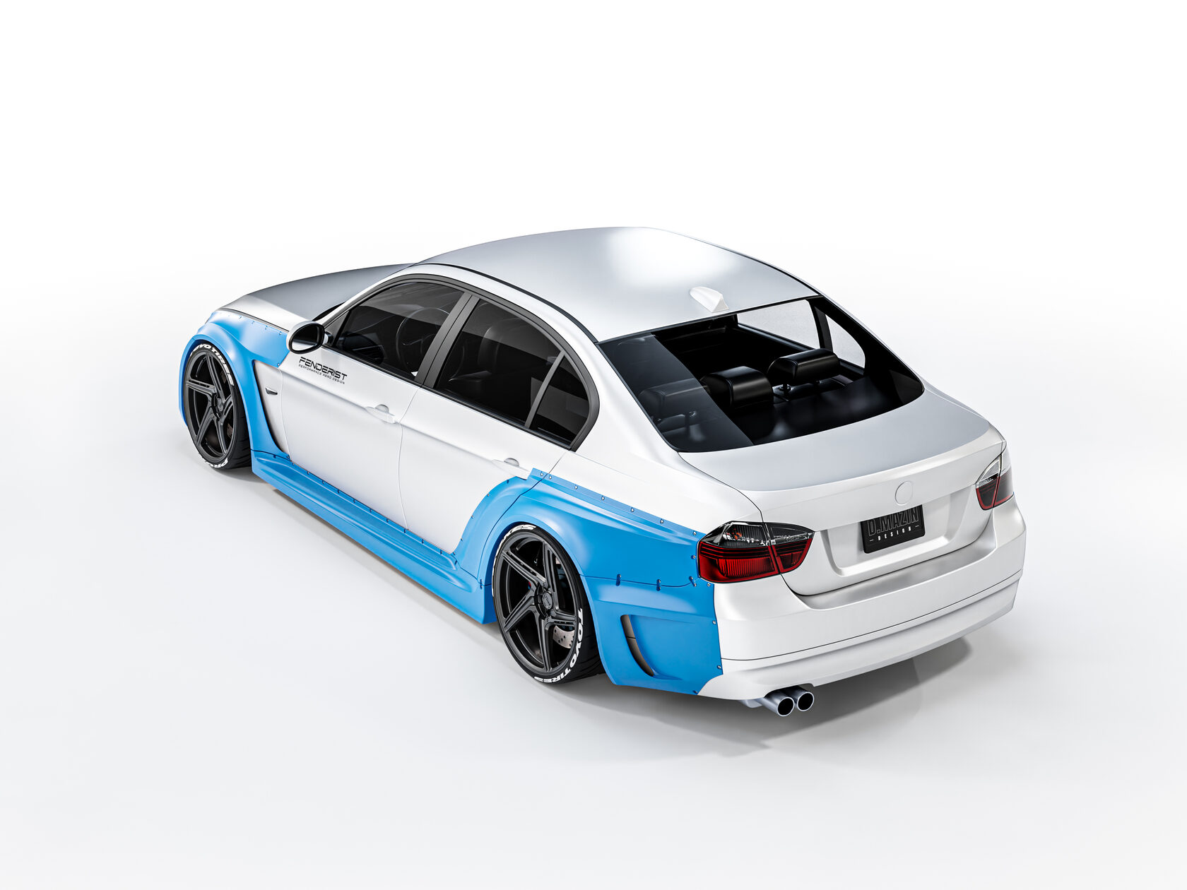 FENDERIST SPEC S fender flares set / widebody kit BMW E90 2006-2010