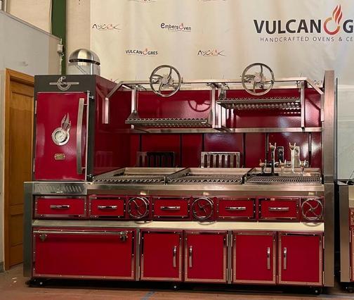 Model 548. Professional grills and barbecues by Vulcano Gres