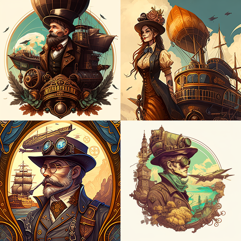 Midjourney. Иллюстрации для сайта, баннеров и пр.