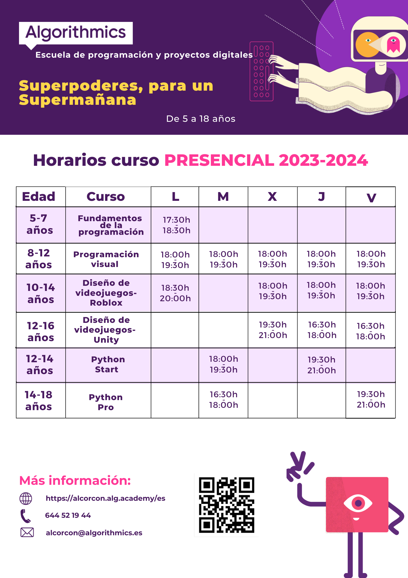 Centros Algorithmics en España