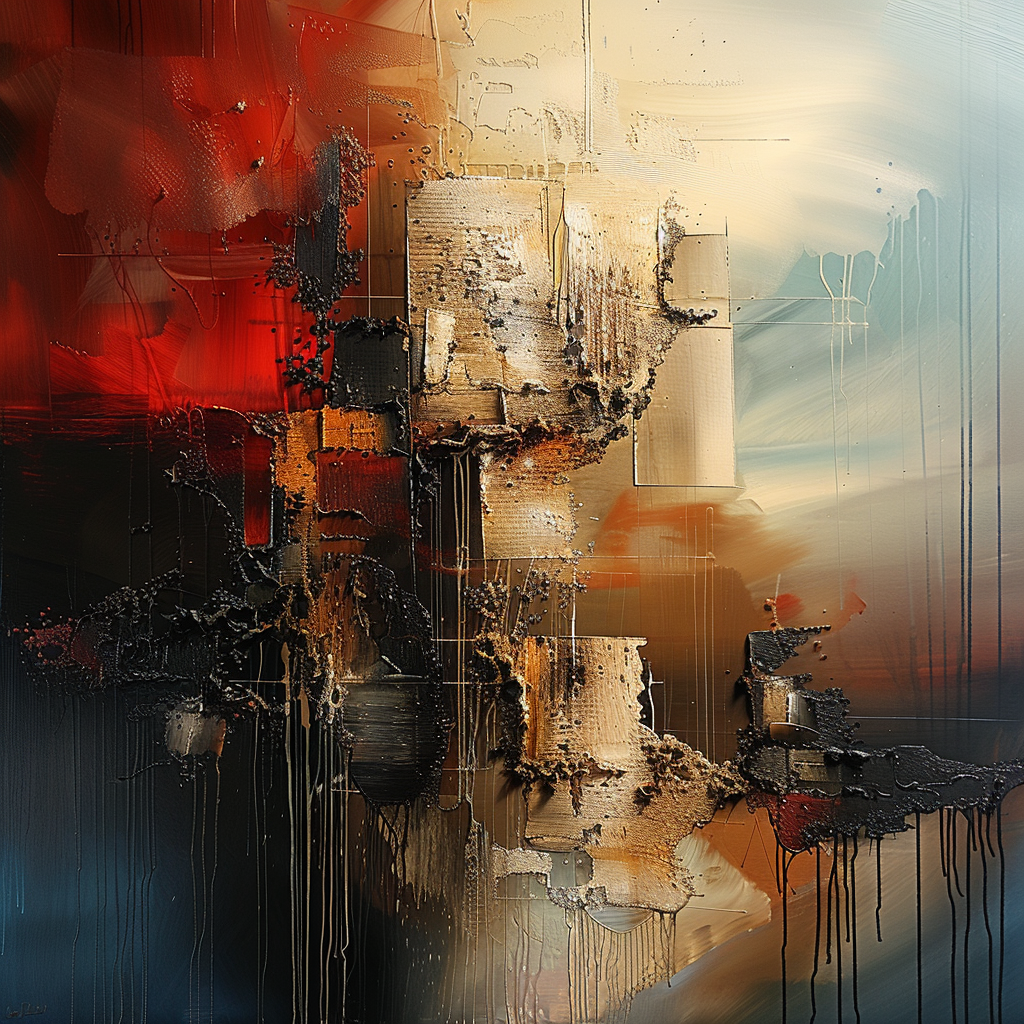 GREGORY LYSAK |AI MEETS ABSTRACT EXPRESSIONISM. 2024