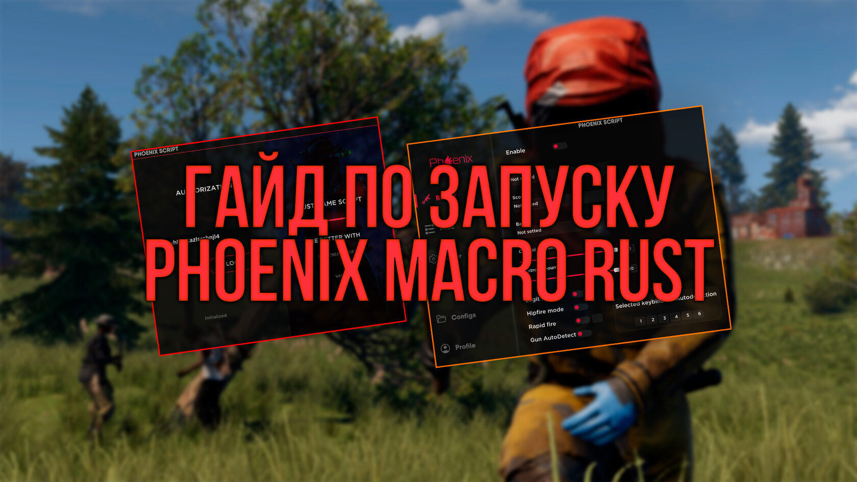 ГАЙД: Как правильно запустить макросы Феникс для Rust.
