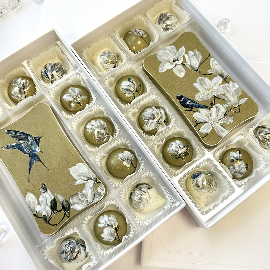 Online course - Fine painting of chocolate moulds - VHV Fine art chocolate