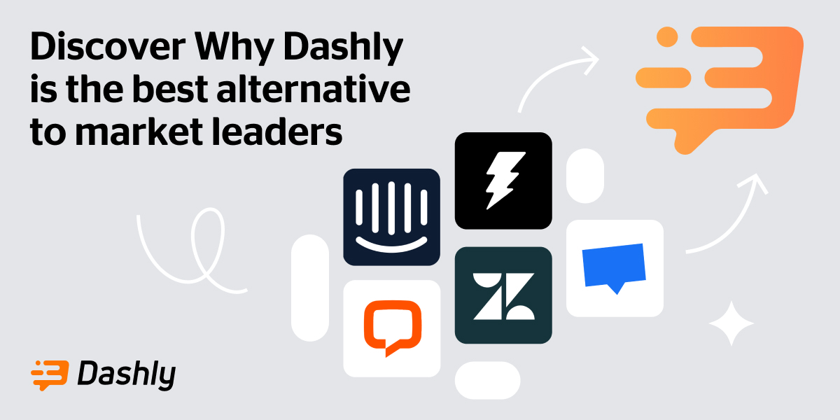 Compare customer experience software market leaders with Dashly