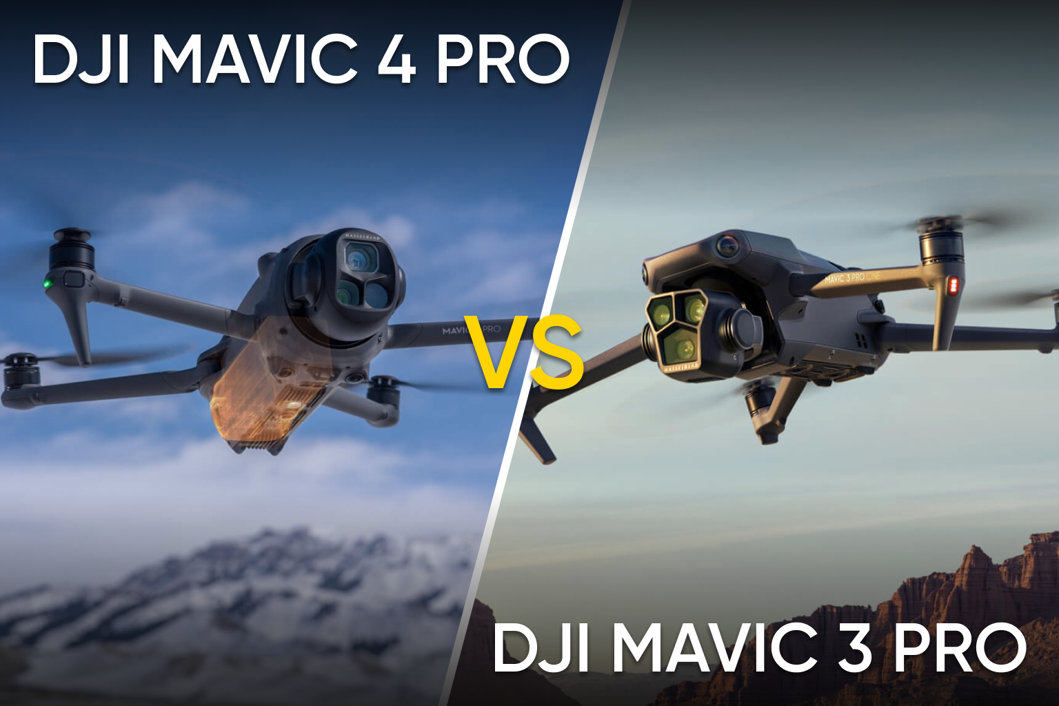 Сравнение DJI Mavic 4 Pro vs DJI Mavic 3 Pro – стоит ли переплачивать за новую модель?