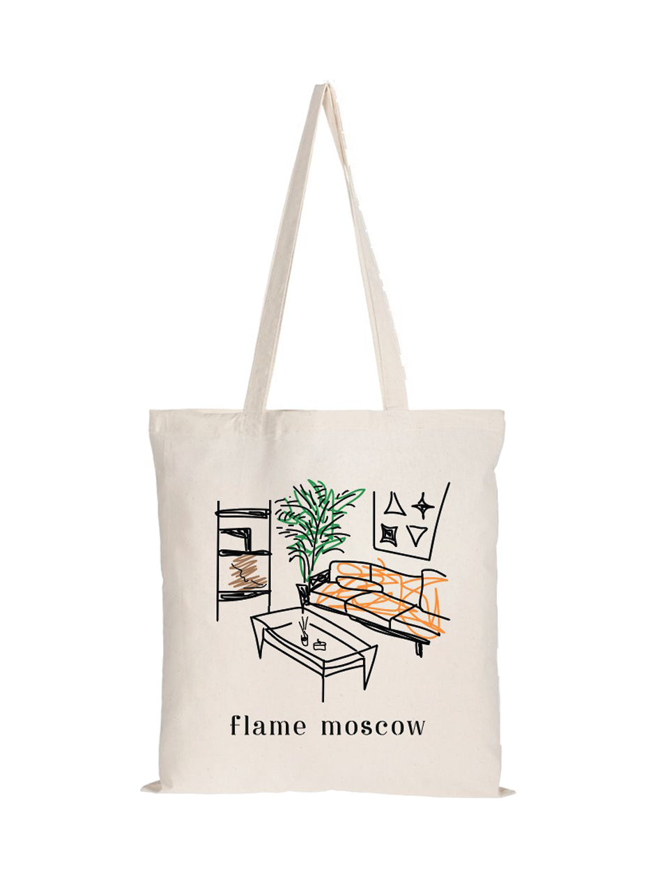 Сумка-шоппер flame Moscow - flame moscow