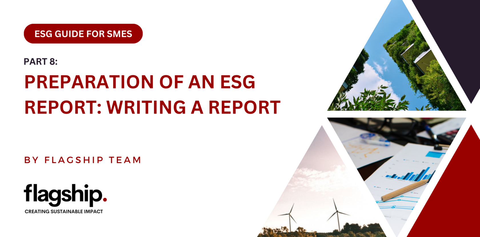 ESG Guide for SMEs Part 8: Preparation of an ESG report: Writing a report