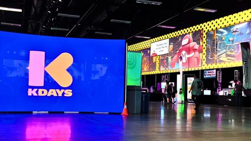 K-Days Edmonton - Interactive projection mapping & AI motion comics