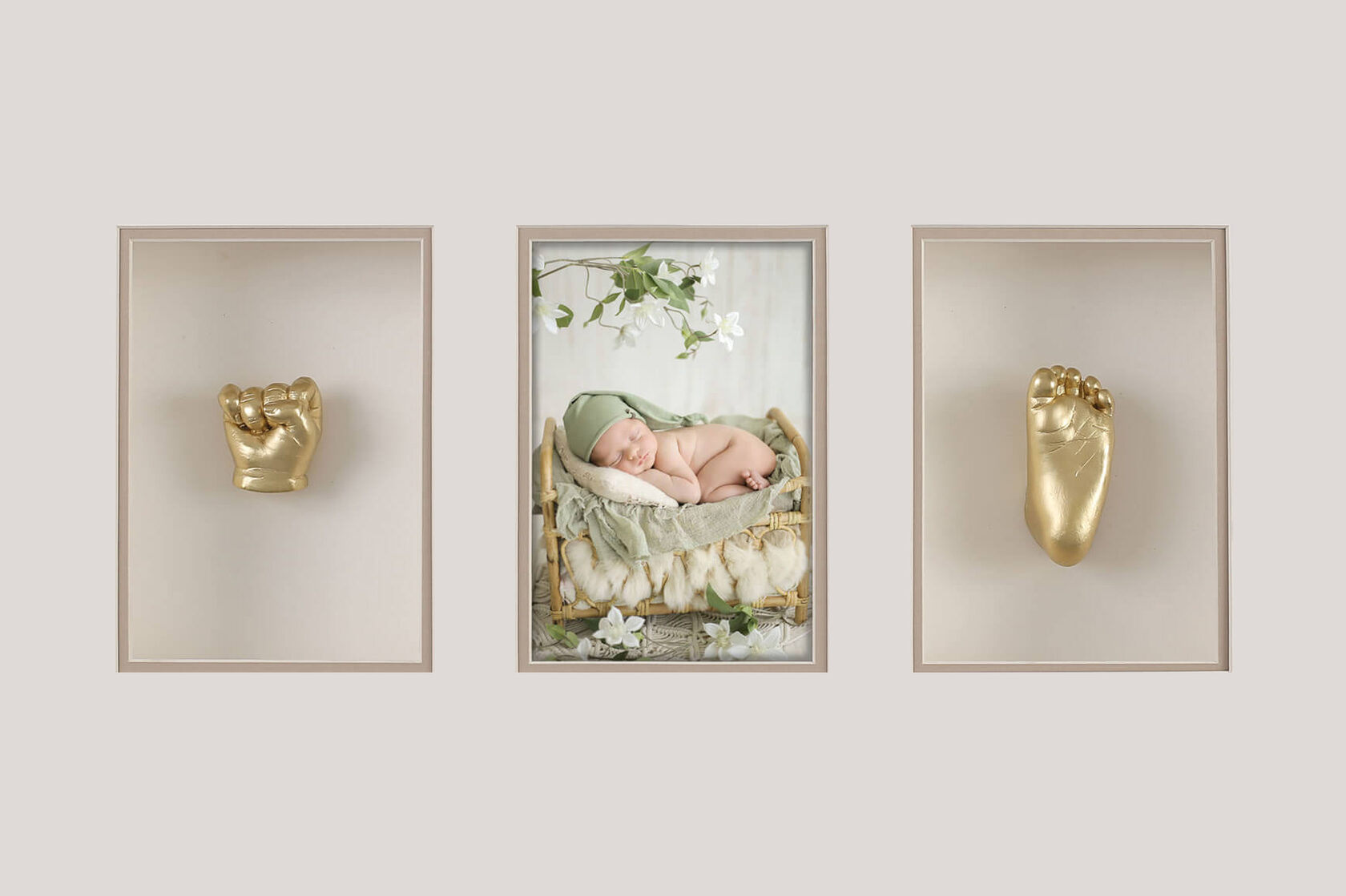 Triple Window Frame - First Impression Artwork